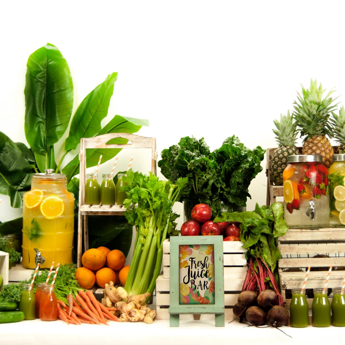 Infused Water & Juice bar - Flavours Catering + Events