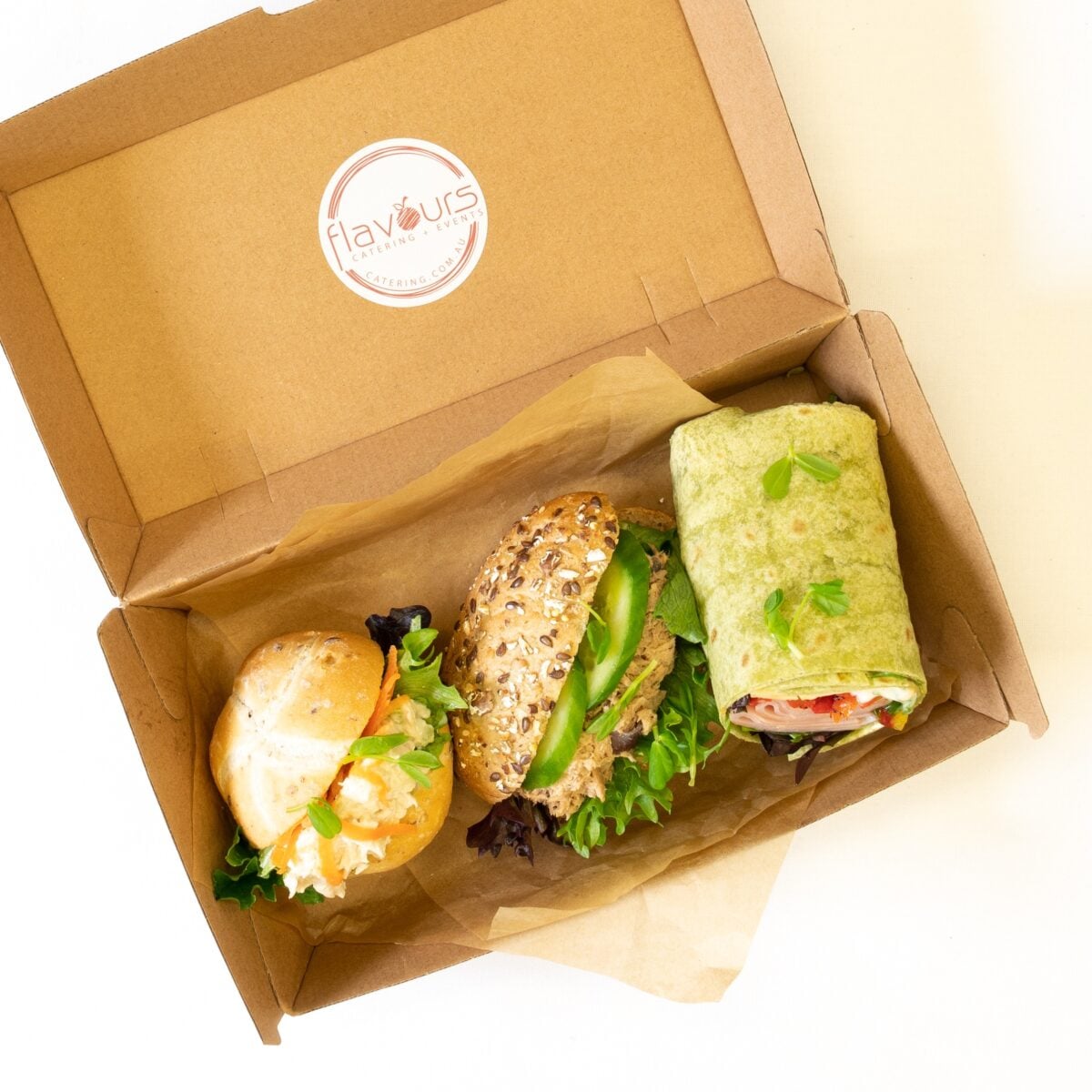 Lunch Boxes & Bento Boxes - Catering Sydney - Flavours Catering + Events
