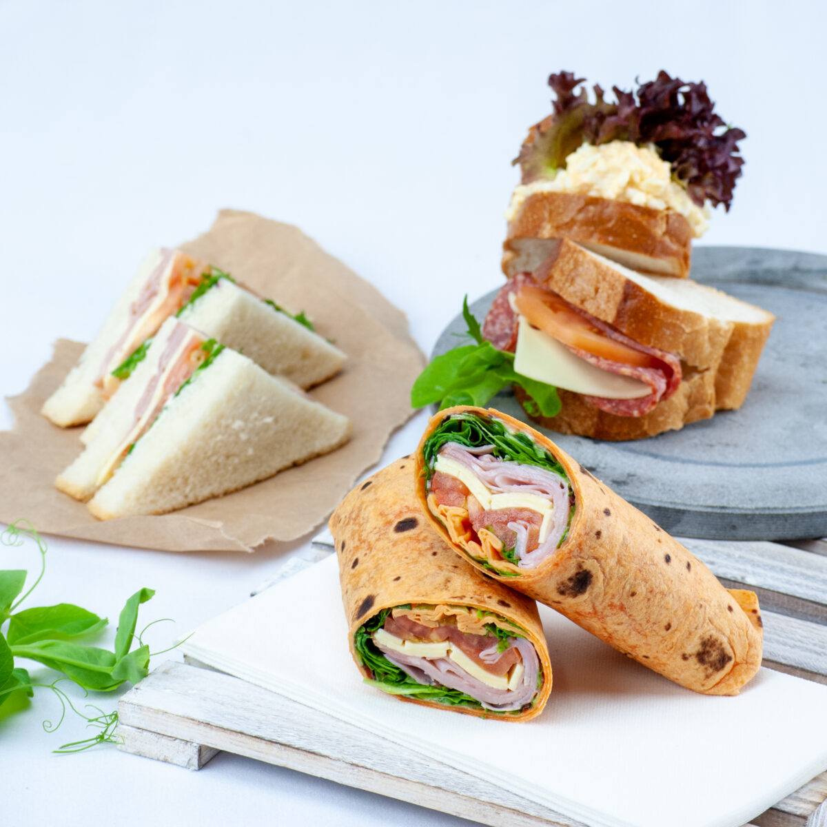 Build your own burger kit - Flavours Catering + Events