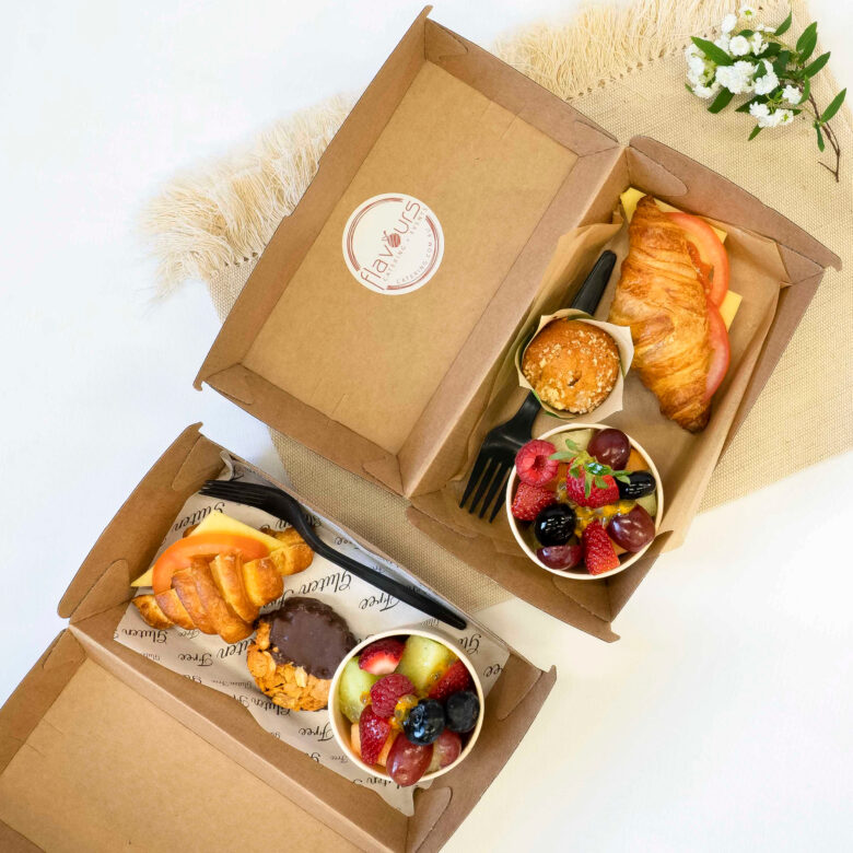 Light breakfast box - Flavours Catering + Events