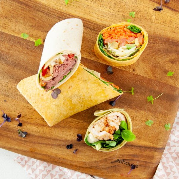 Wellbeing wraps - Flavours Catering + Events