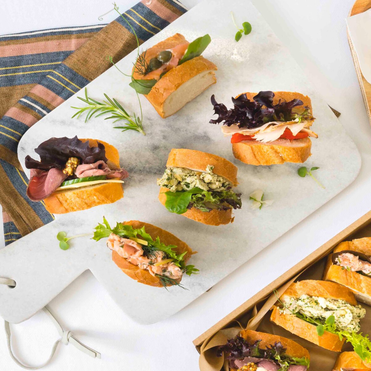 Mini urban bites - Vegan - Flavours Catering + Events