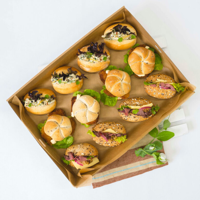 Mini farmhouse rolls - Flavours Catering + Events