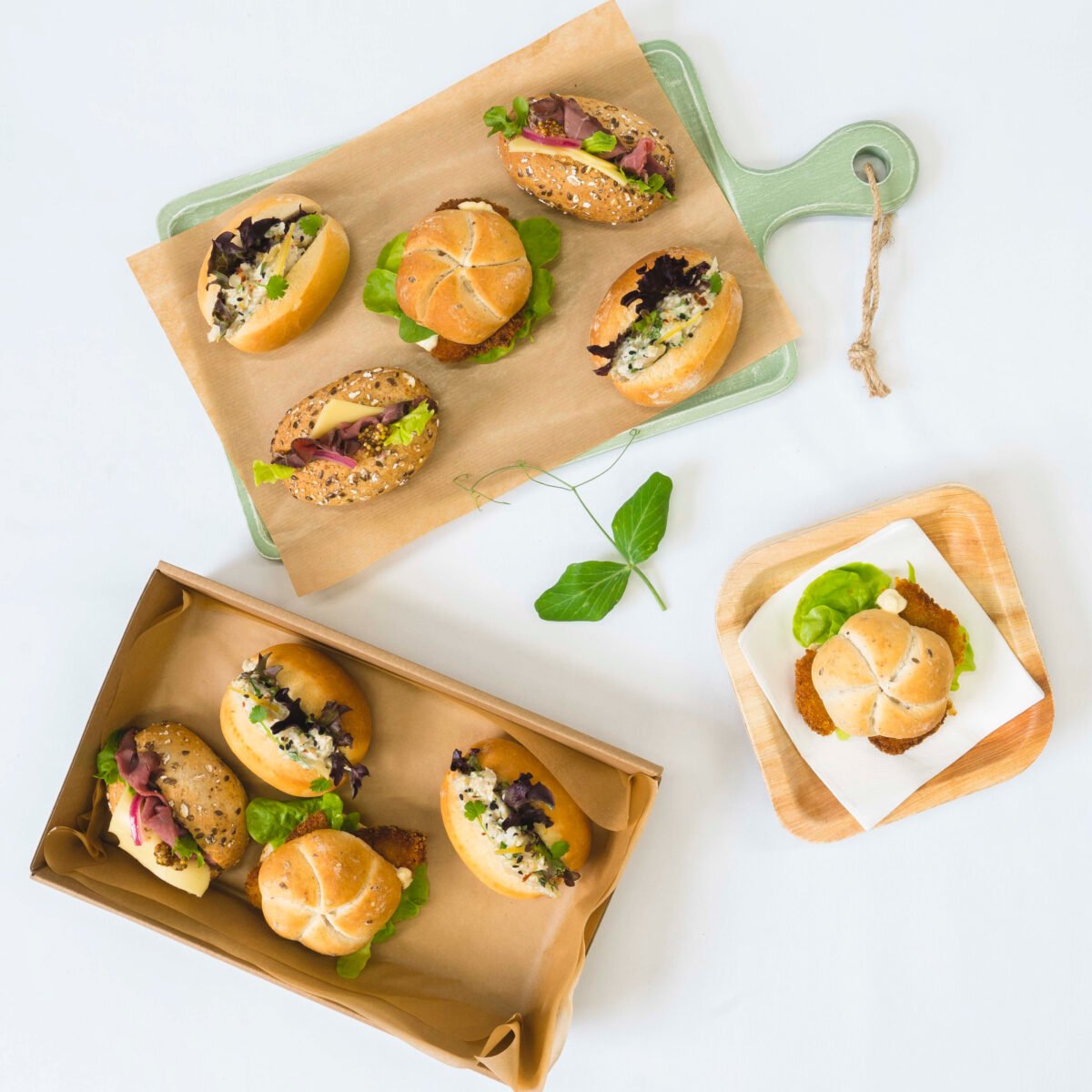 Mini farmhouse rolls - Flavours Catering + Events