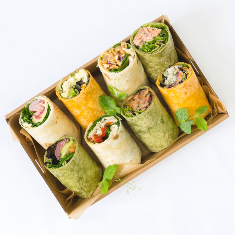 Wellbeing wraps - Flavours Catering + Events