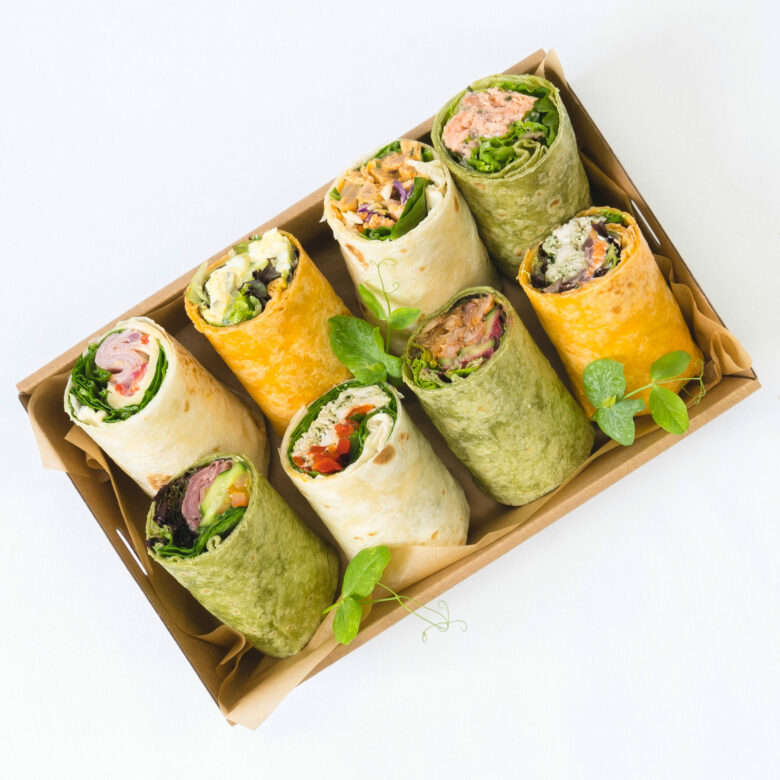 Wellbeing wraps - Flavours Catering + Events