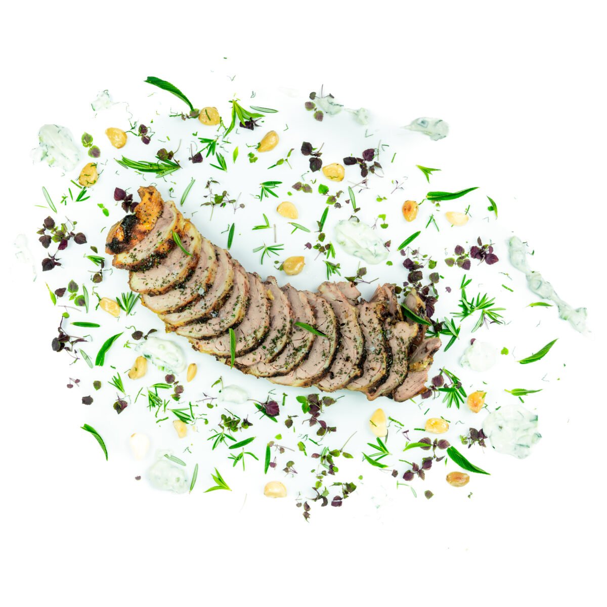 12hr slow roasted lamb shoulder, rosemary, confit garlic, black pepper ...