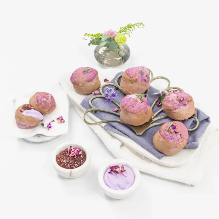 International Women’s Day Lavender Scones - Flavours Catering + Events